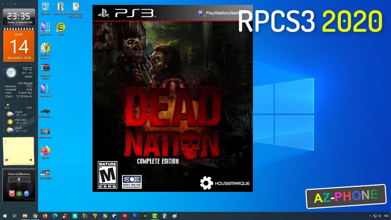 RPCS3 Dead Nation Play PlayStation 3 Games On Pc - YouTube