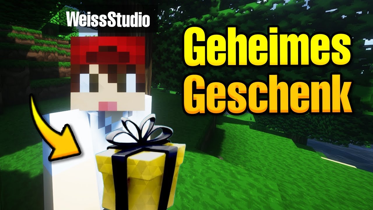 Geheimes Minecraft Geschenk in NOOBCRAFT - YouTube