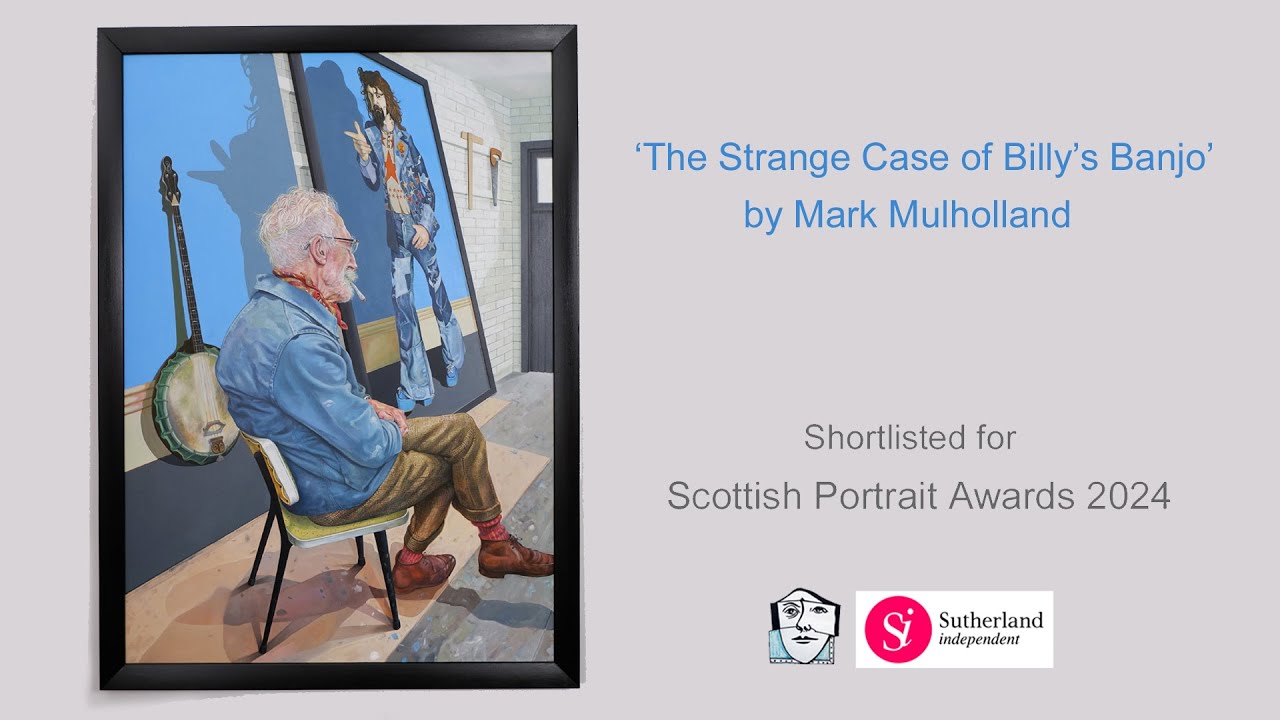 'The Strange Case of Billy's Banjo' - Scottish Portrait Awards 2024 ...