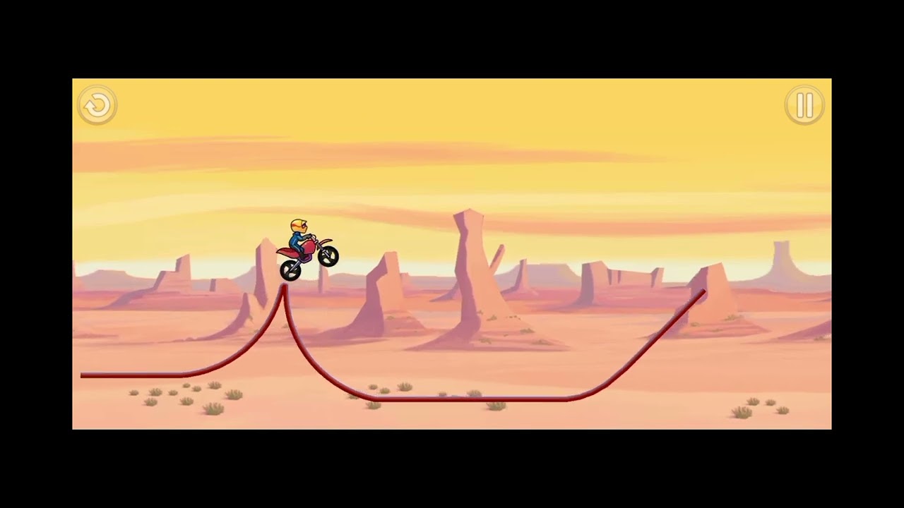 Bike Race Desert Level 2 Complete 🏍️🏍️ Kids Gamer - YouTube
