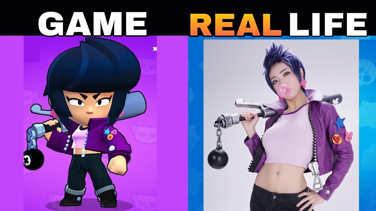 TOUS LES PERSONNAGES DE BRAWL STARS DANS LA VRAIE VIE!- IN REAL LIFE ...