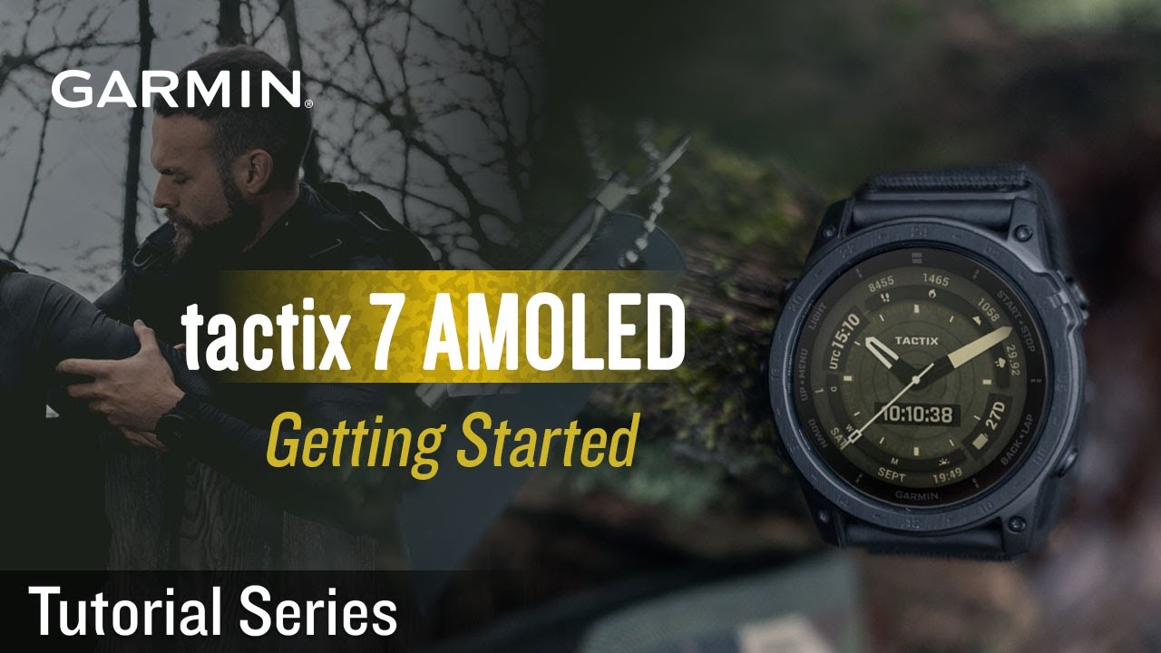 Tutorial - tactix 7 AMOLED: Getting Started - YouTube