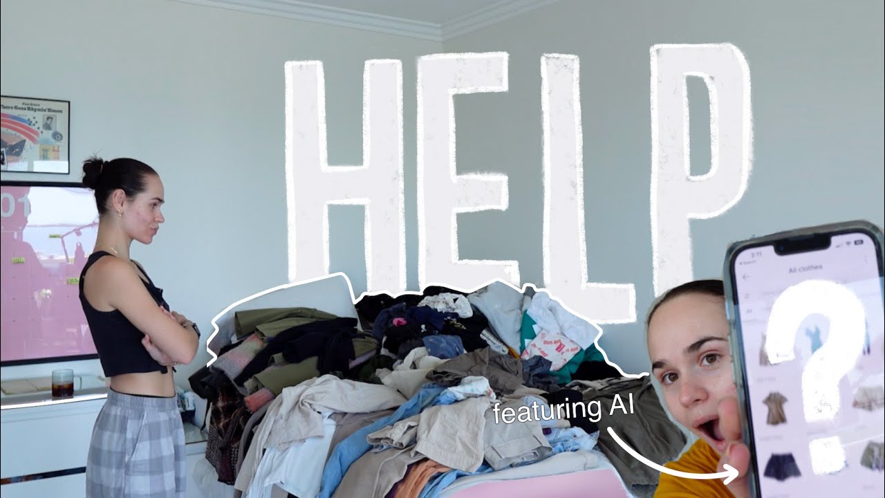 Organizing my closet with AI | MASSIVE Try-On and DECLUTTER with me ...
