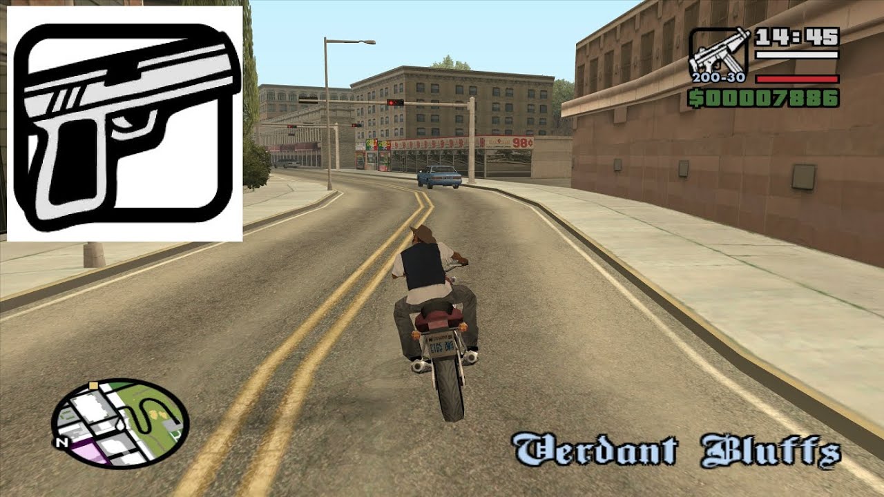 GTA San Andreas - The Green Sabre with Zero Pistol Skill - Los Santos ...