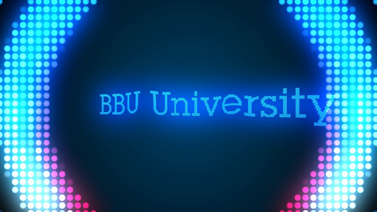 Video BBU University - YouTube