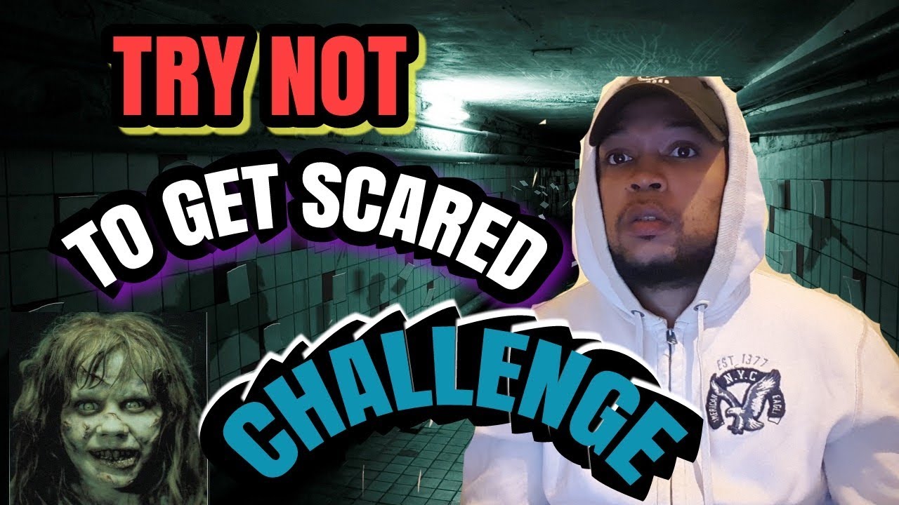 Funny try not to get scared reaction - YouTube