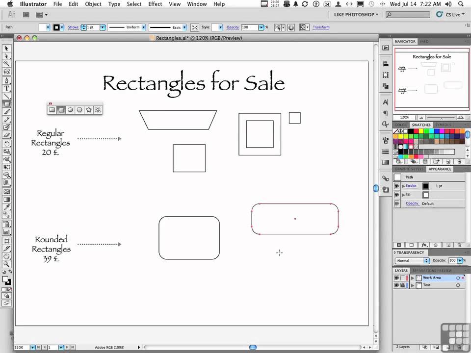 04 02 Creating Rectangles - YouTube