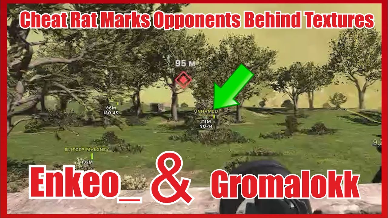 Cheat Rat Marks Opponents Behind Textures in WARZONE 2 - Cheater Enkeo ...
