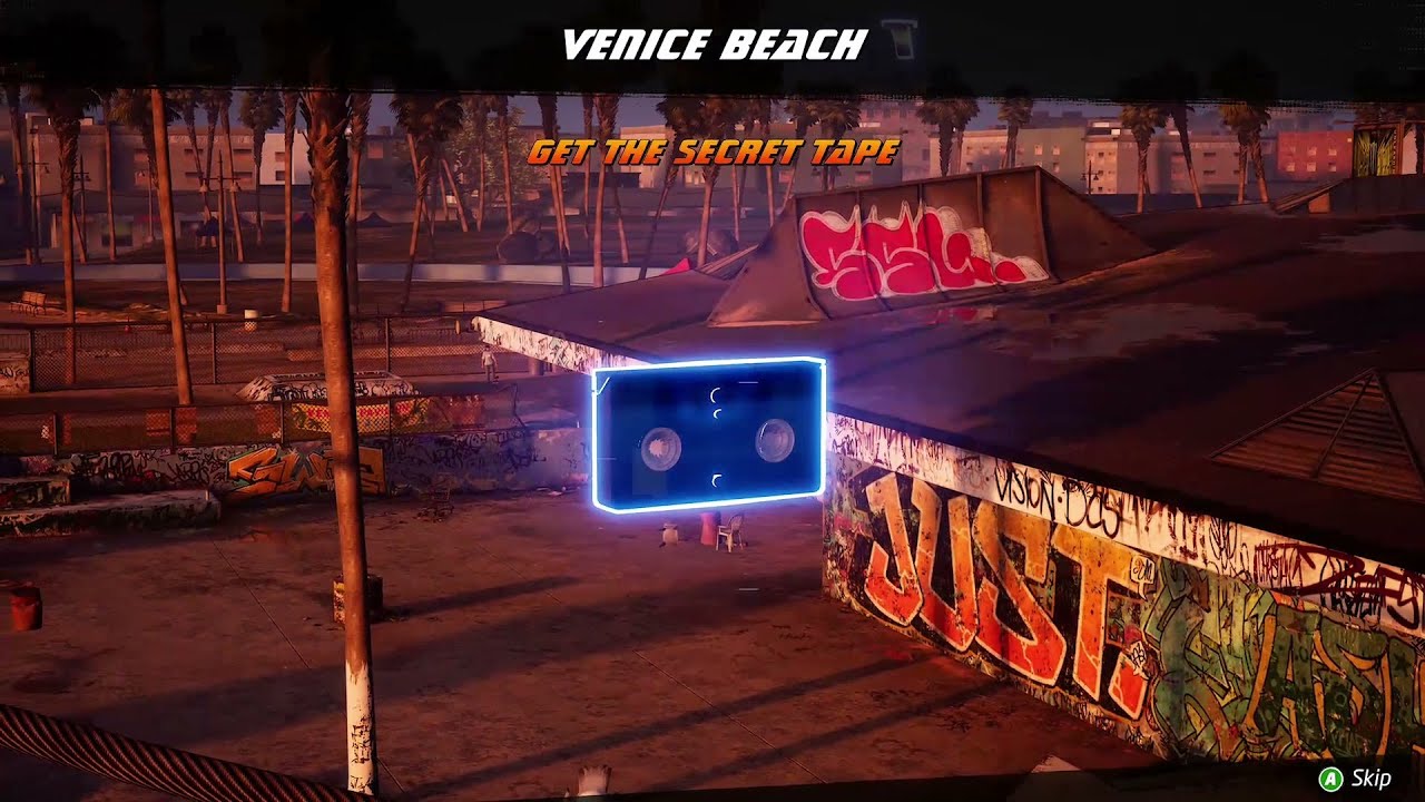 Get the secret tape - Venice Beach - Tony Hawk's Pro Skater 1 + 2 - YouTube