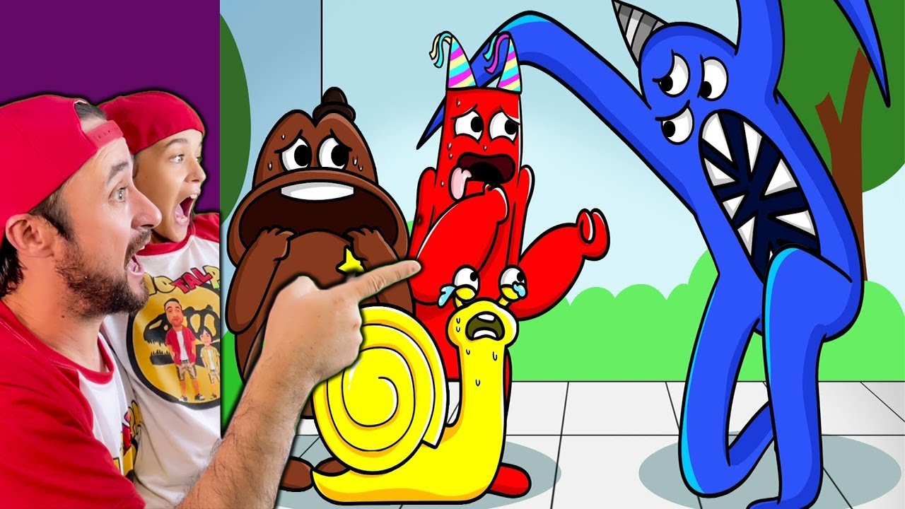 NABNAB NÃO é um MONSTRO - Garten of BanBan Animação - YouTube