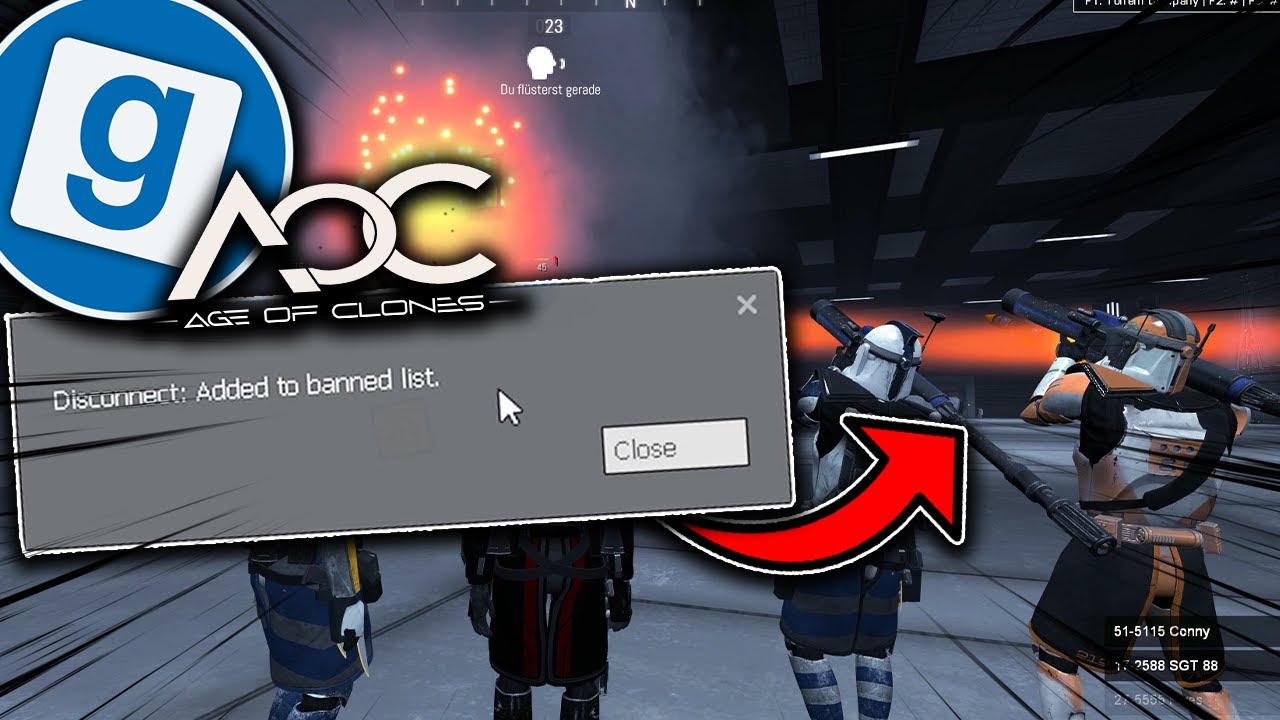 Age of Clones Clips die mich Bannen werden | Gmod Star Wars Roleplay ...