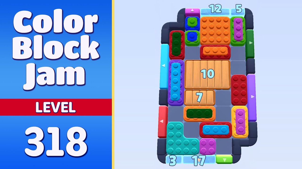 Color Block Jam Level 318 Solution Walkthrough - YouTube