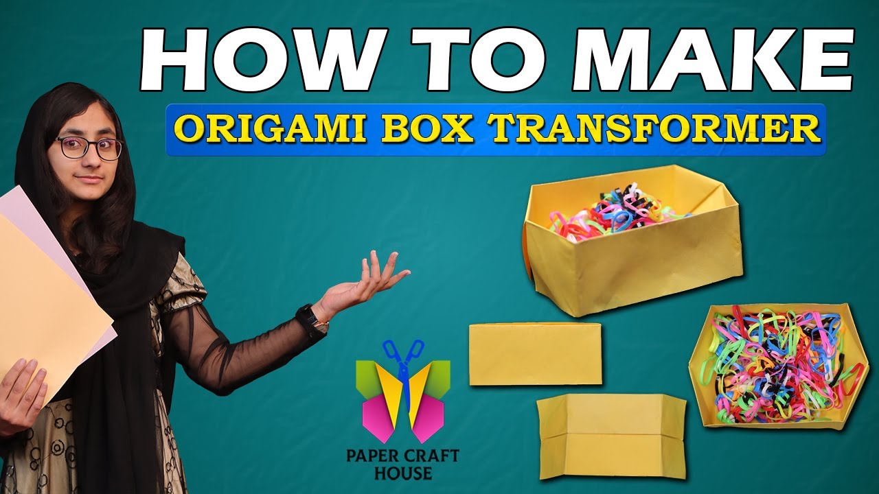 How to make Origami Box Transformer | Box transformer - YouTube
