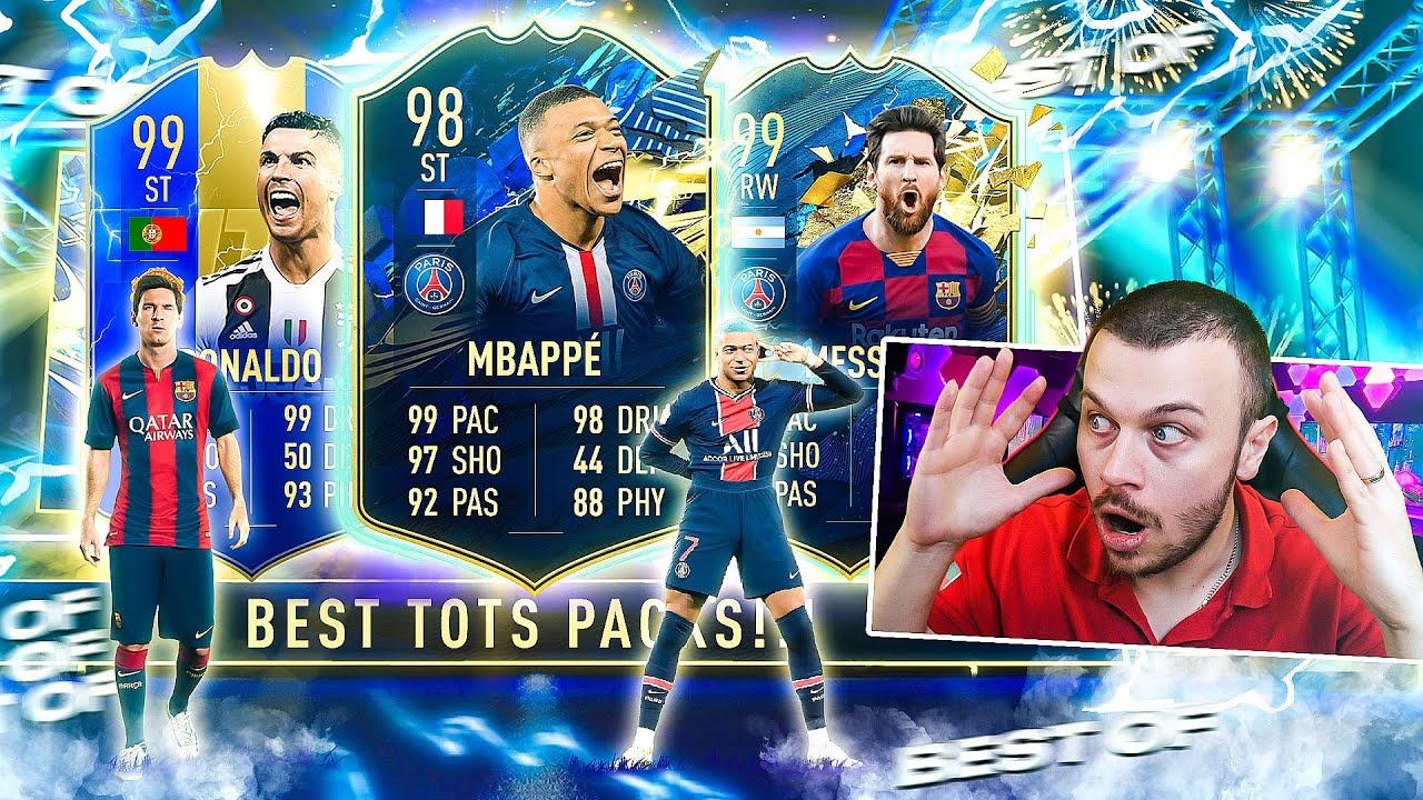 MY BEST TOTS PLAYER PACKS in ULTIMATE TEAM! OMG FIFA 22 TOTS STARTS ...