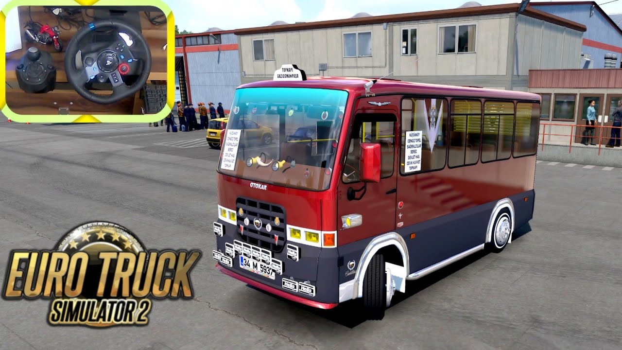 Euro Truck Simulator 2 | New MINI FUNKY Bus | Realistic Driving ...