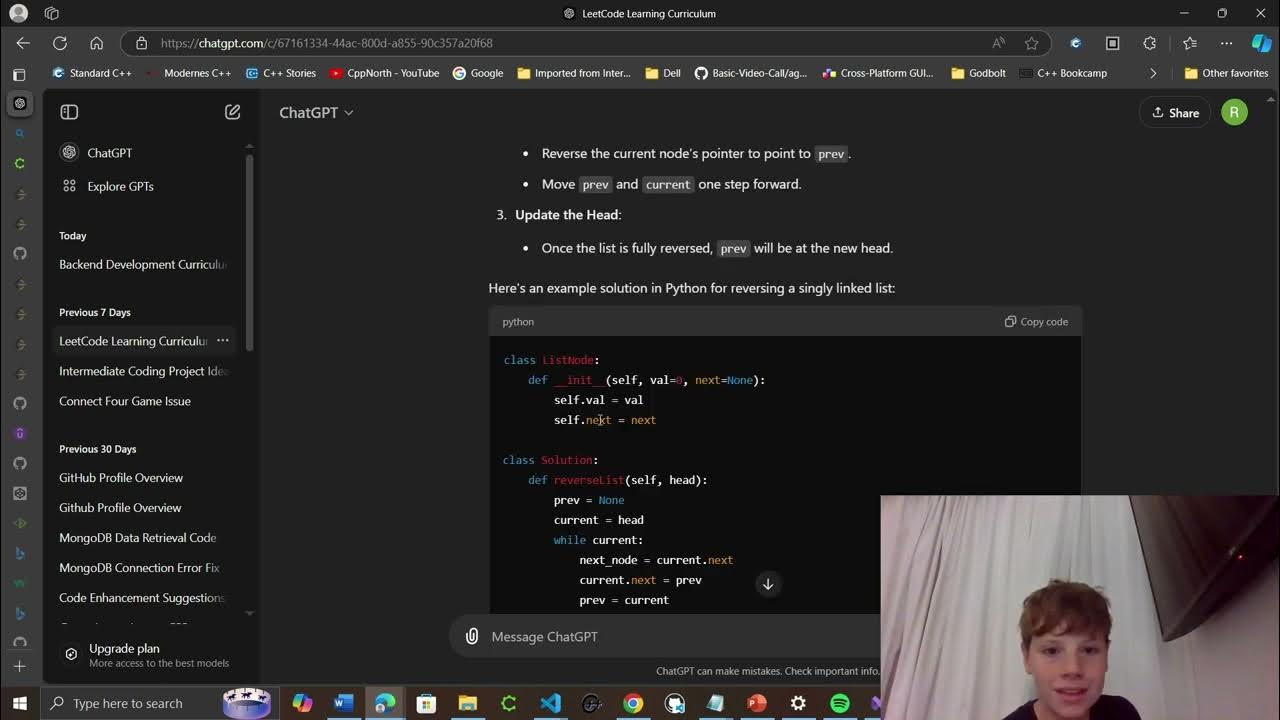 day 7 of learning leetcode from chatgpt - YouTube