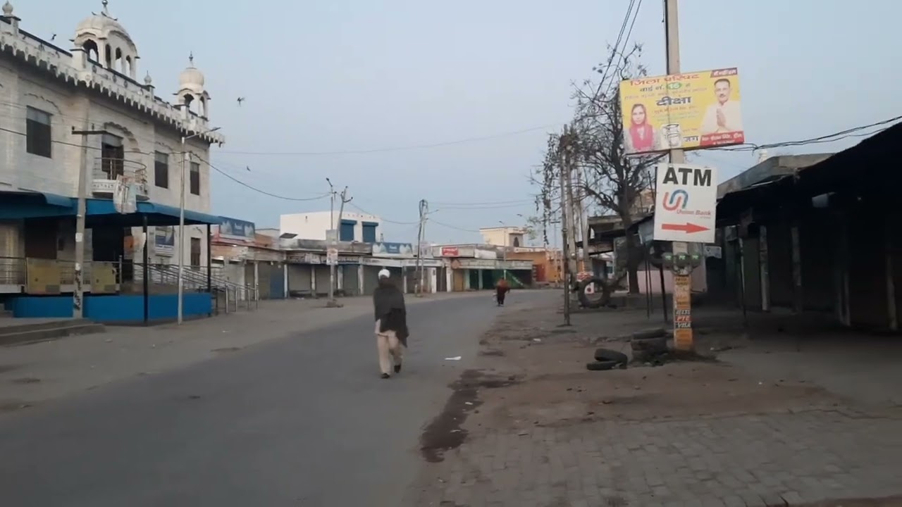 Habri village | bus stand habri | morning view | morning | village ...