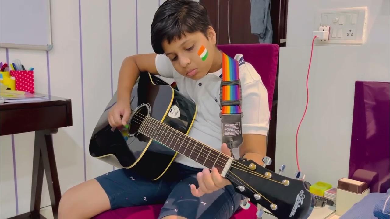 National anthem on guitar | keshav agarwal - YouTube