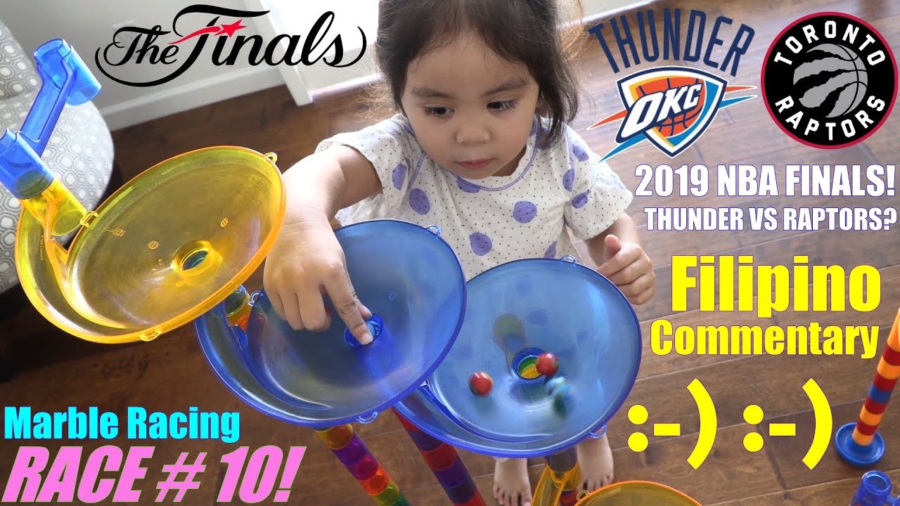 Marble Racing Sports: NBA Basketball Toronto Raptors VS OKC Thunder ...