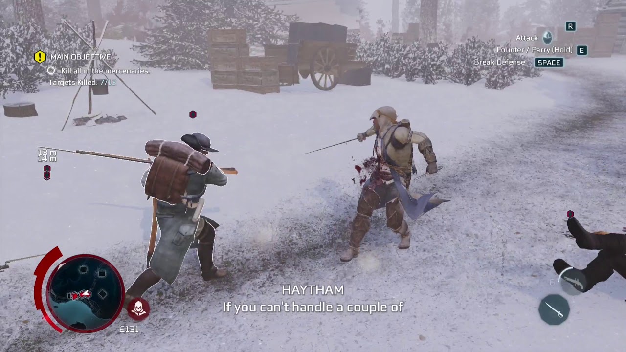 Connor Safe Him Father Assassin's Creed 3 Remastered Walkthrough ...