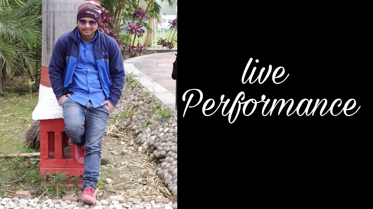 Live Performance // Bekhyali // by Aksh Sharma at Disha Institute - YouTube