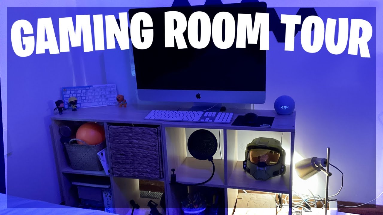 My Gaming / Room Setup Tour Montage - YouTube