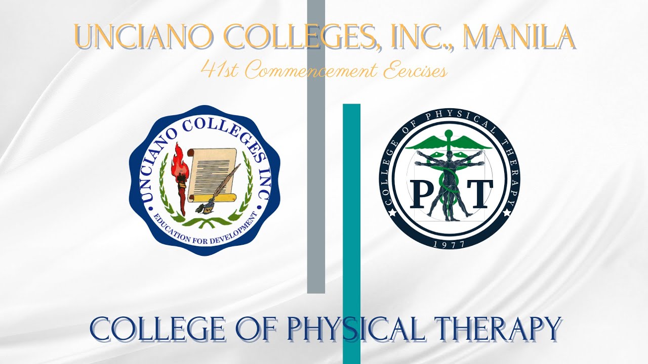 Unciano Colleges, Inc., Manila 41st Commencement Exercises - YouTube