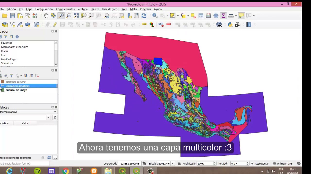 Tutorial: Moldeo y corte de capas QGIS 3.10.4 - YouTube
