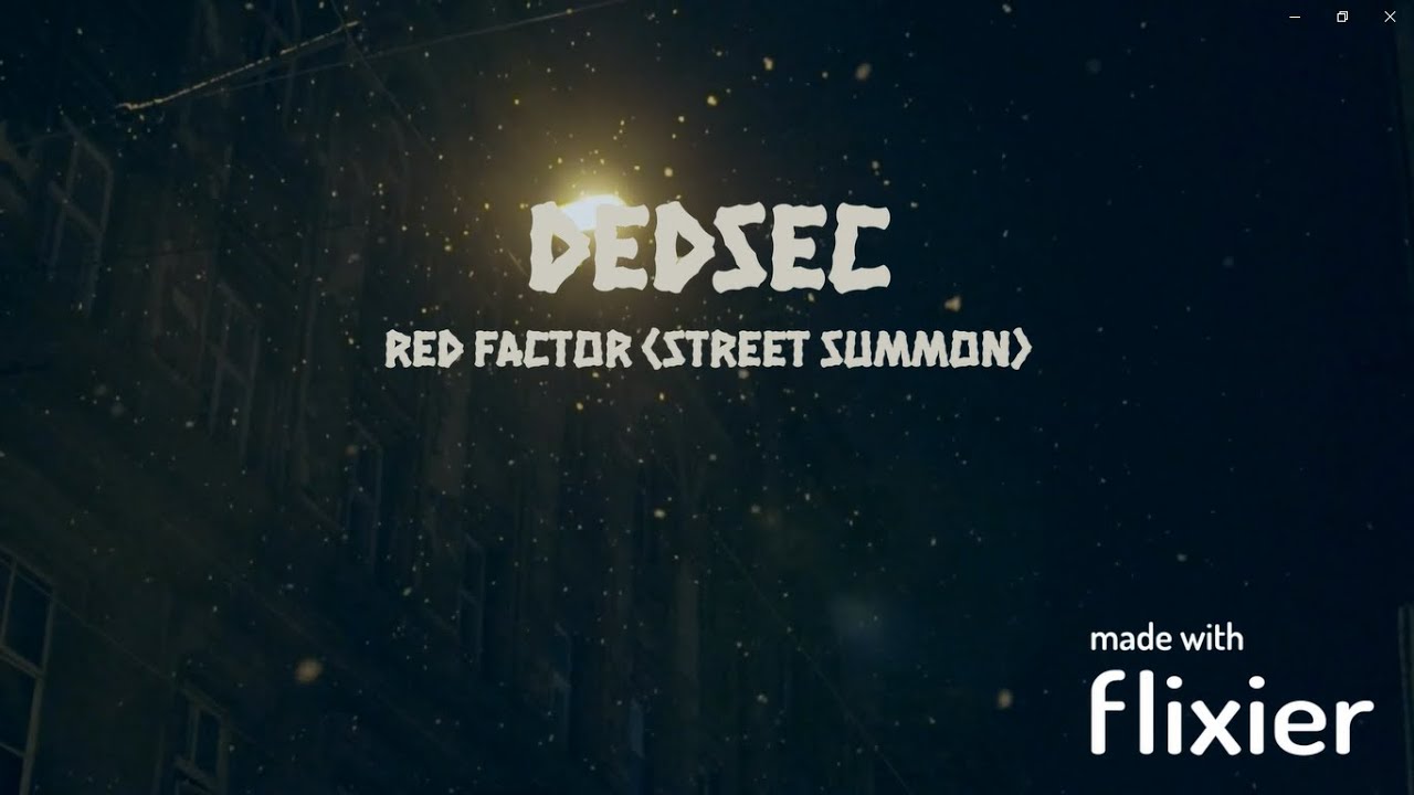 RED FACTOR - DEDSEC [OFFICIAL LYRIC VIDEO] (prod. Delex) - YouTube