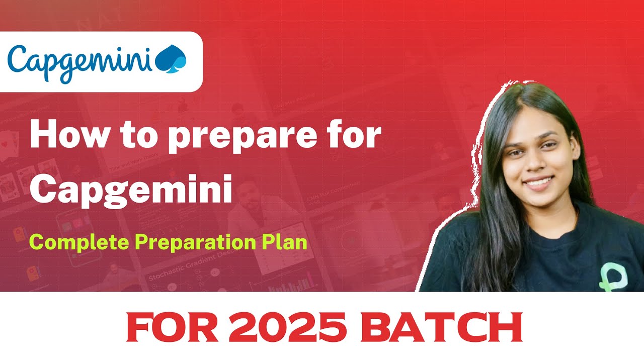 How to prepare for Capgemini On Campus Exam 2025 Batch | Capgemini Preparation - YouTube