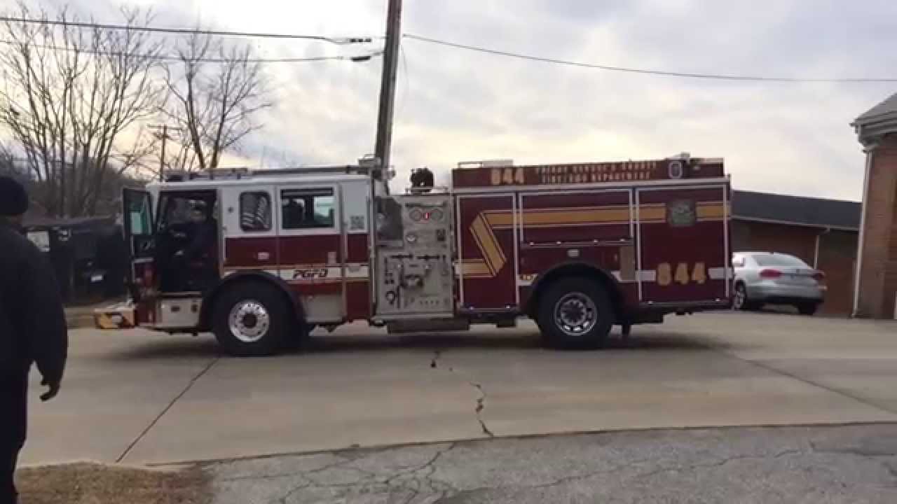 2014 PGFD Paramedic Engine 844 - YouTube