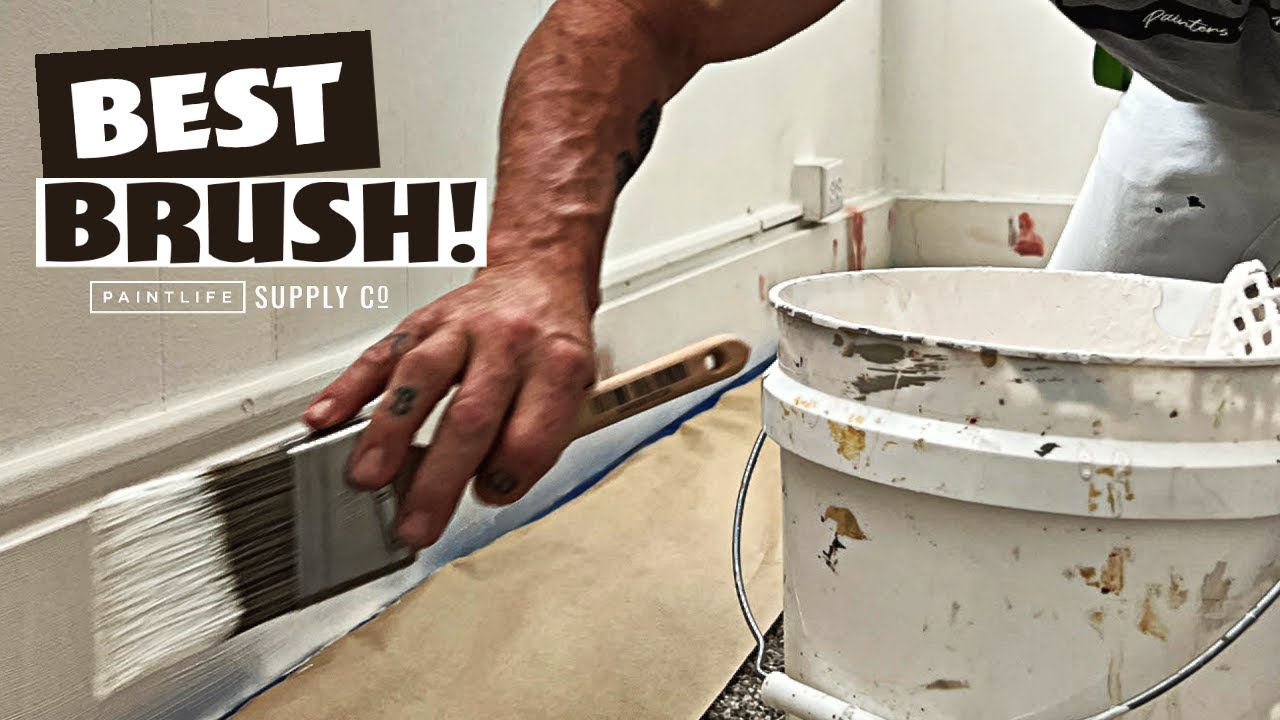 2 Best Cut In Paint Brushes. A Paint Brush The Pro's Use. - YouTube