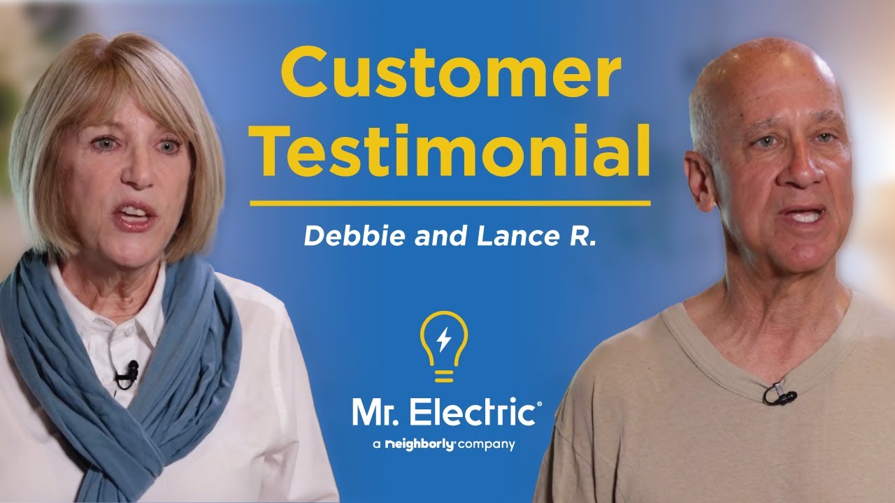 Confidence In Your Electrician | Customer Testimonial | Mr. Electric ...