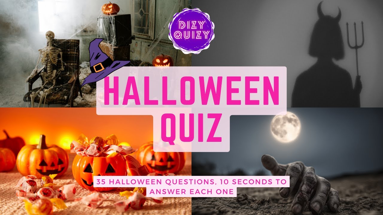 Spooky Halloween Trivia Quiz for Adults | Plus True or False Challenge ...