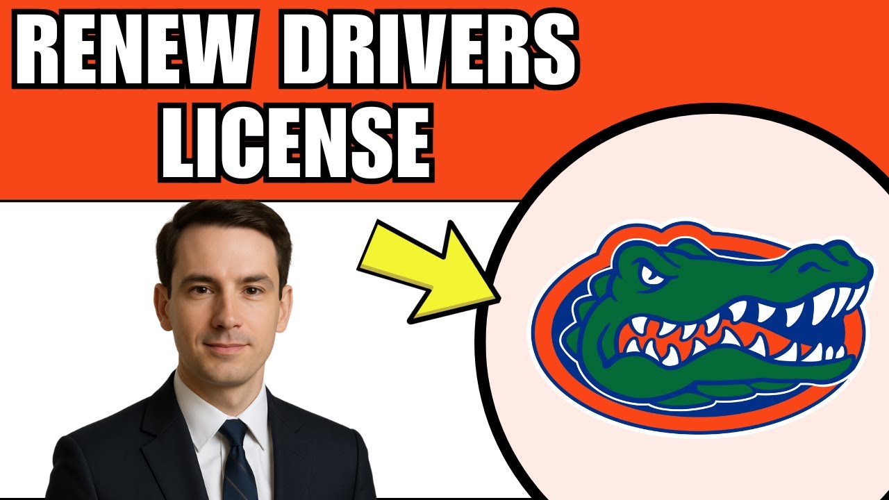 How To Renew Florida Drivers License Online - YouTube