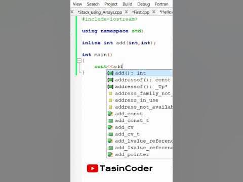 How to create an inline function in C++ | #tasincoder #coding - YouTube