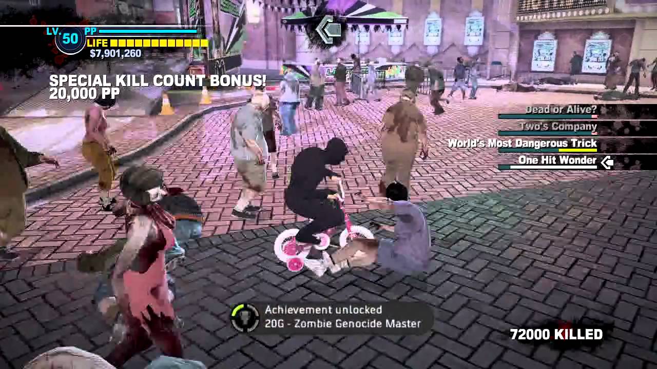 Dead Rising 2 - Zombie Genocide Achievement - YouTube