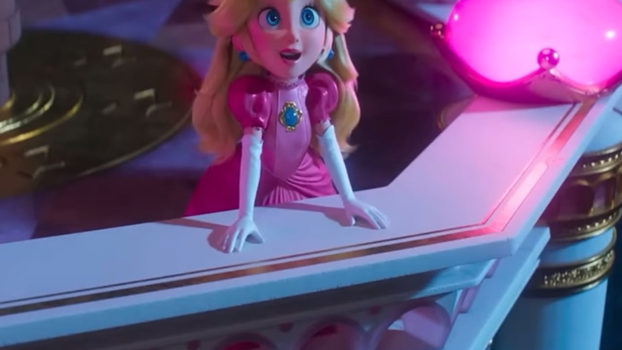 The Super Mario Bros Peach Trains Mario movie tell GamerCassPlays - YouTube