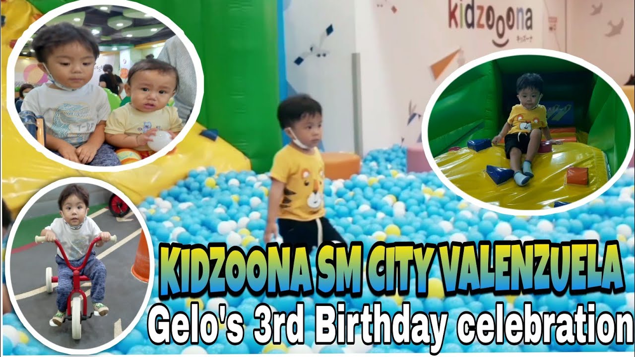 KIDZOONA Indoor Playground|Gelo's 3rd Birthday| #kidzoona # ...