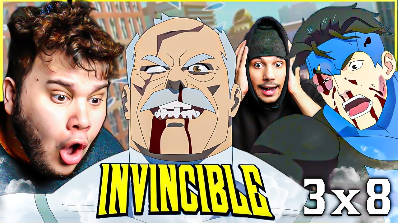 Invincible Season 3 Episode 8 REACTION | WE BARELY WON ! - YouTube