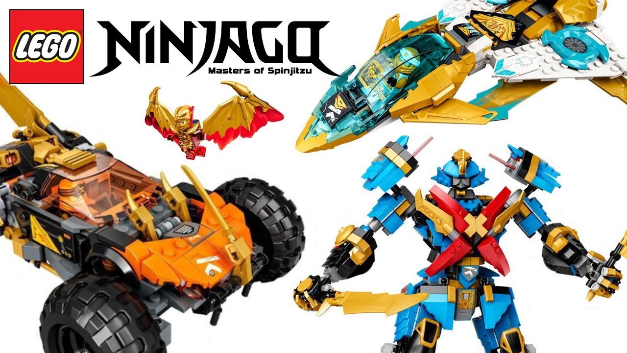 Primele poze cu noile seturi LEGO Ninjago sezonul 16! - YouTube