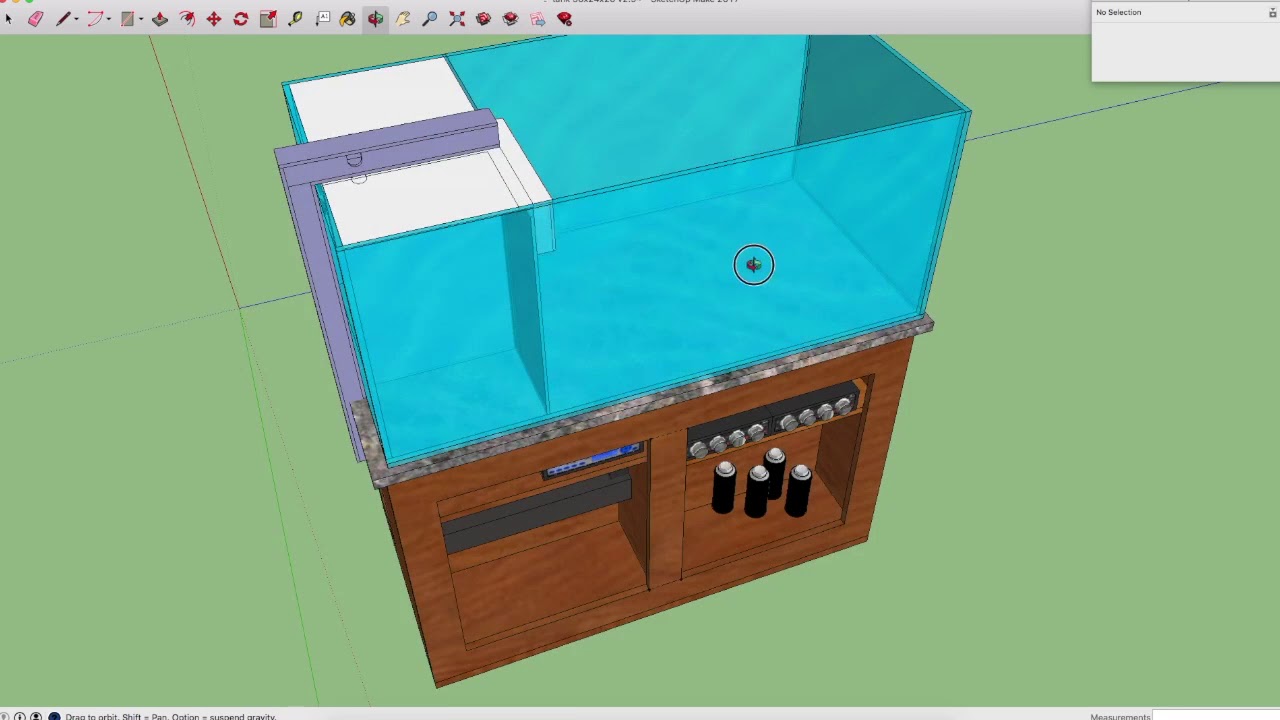 New Tank Design using SketchUp - YouTube