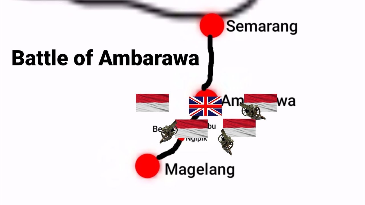 Battle of Ambarawa (Pertempuran Ambarawa) Animated - YouTube