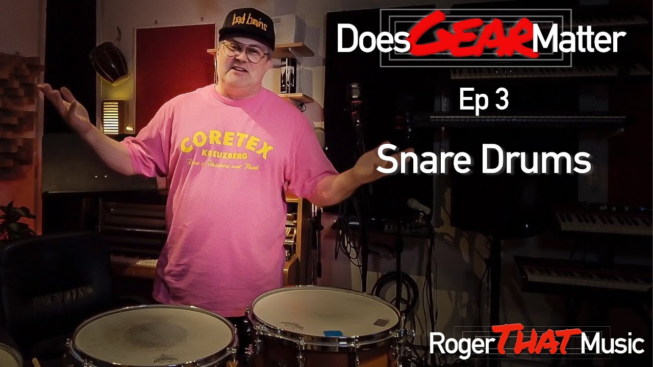 Does Gear Matter? Snare drums. Featuring Erik Edlund. - YouTube