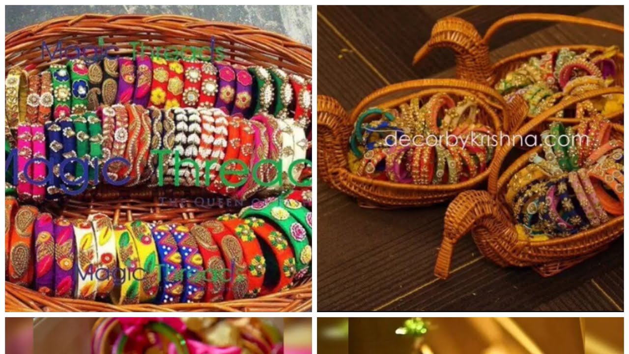Bangles designs for functions , festivals, parties and weddings - YouTube