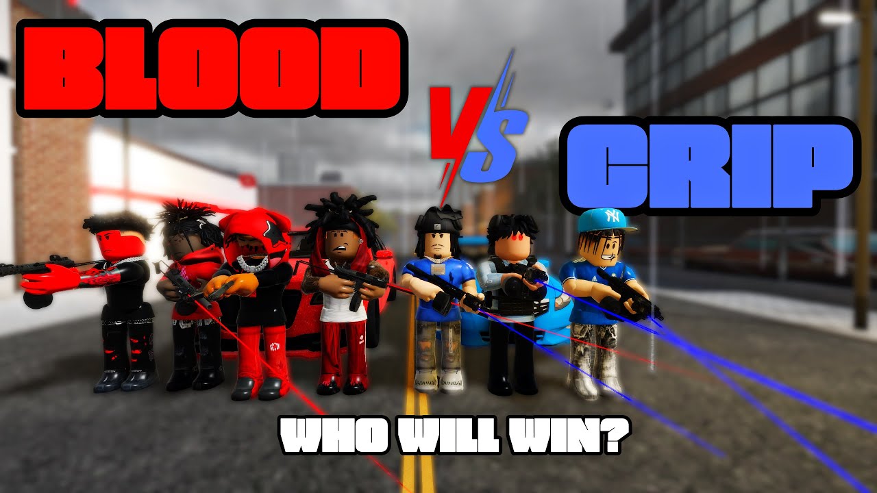 CRIP Vs BLOOD War + Mini games In Street Life Remastered Roblox! - YouTube