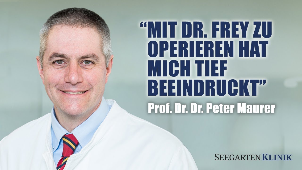 Prof. Dr. Dr. Peter Maurer - Neu im Team der SeegartenKlinik - YouTube