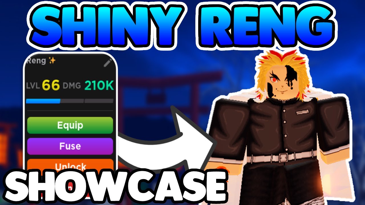 *NEW* SHINY RENG SHOWCASE! SHINY MYTHICAL! RENGOKU SHOWCASE! (Roblox ...