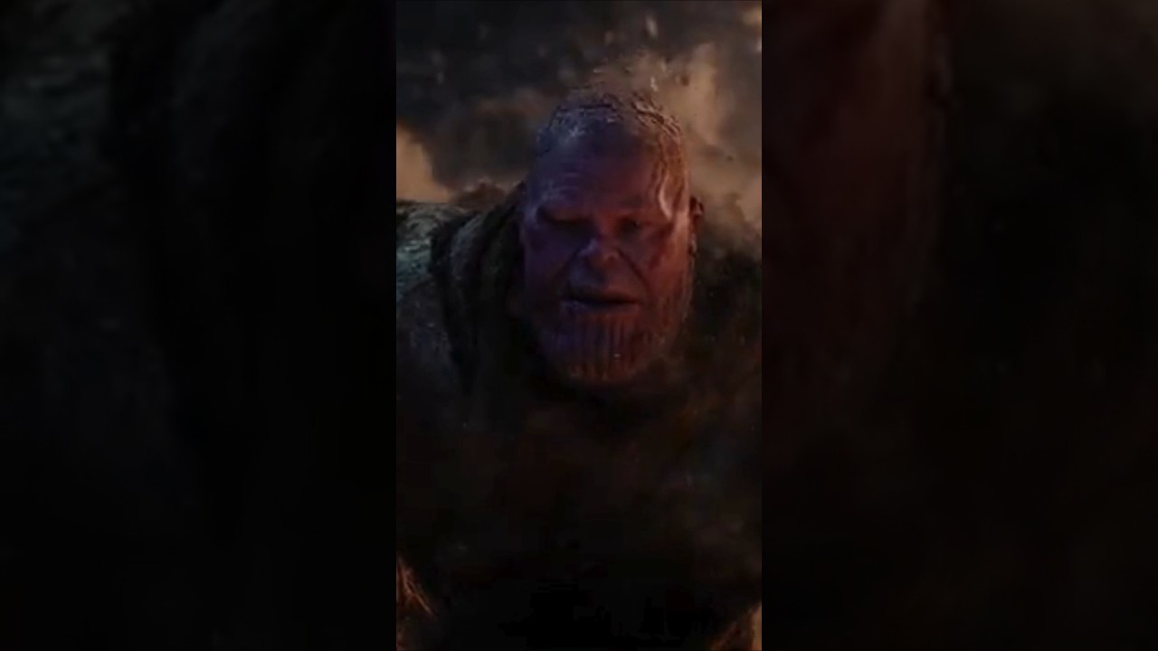 Avengers: Endgame (2019) Thanos Disintegration Scene #shorts - YouTube