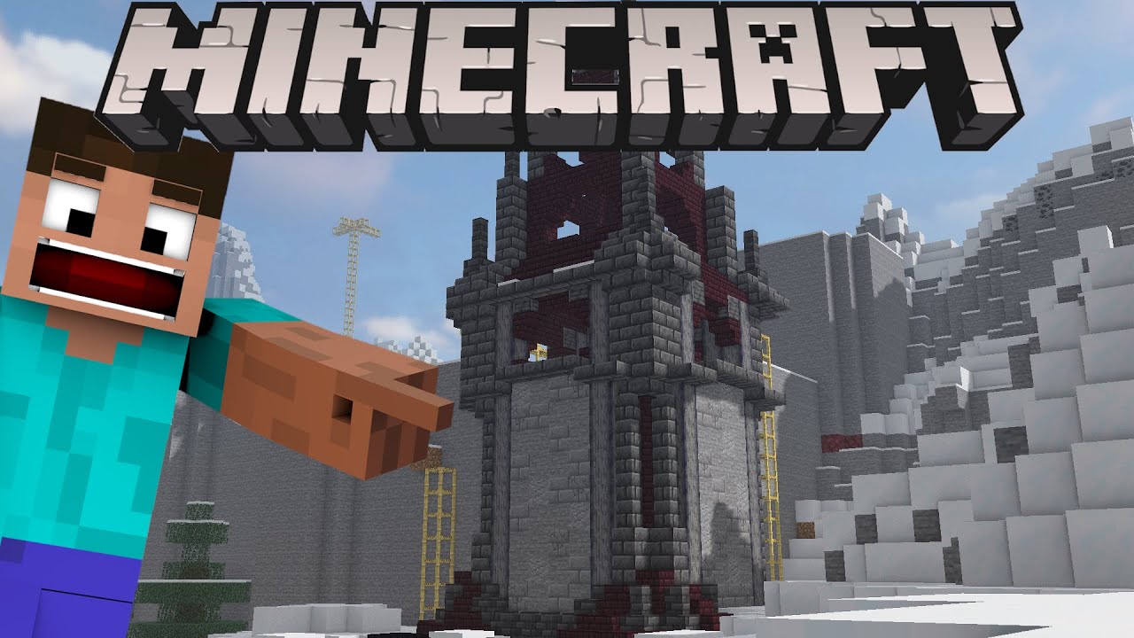Minecraft Deepslate Nether Brick Castle Building Timelapse - YouTube
